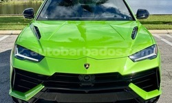 Buy used lamborghini urus green car in greenland in barbados - autobarbados